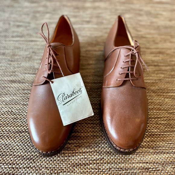 Paraboot | Shoes | New Paraboot Brown Leather Oxford Dress Shoes | Poshmark